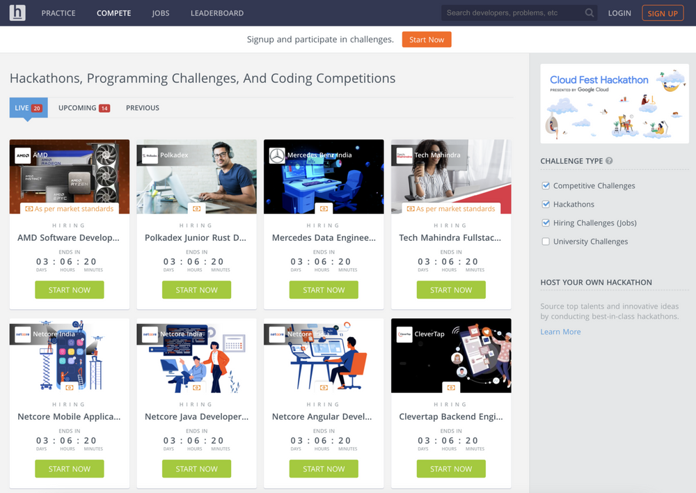 Top 10 Websites to Practice Coding Challenges in 2025